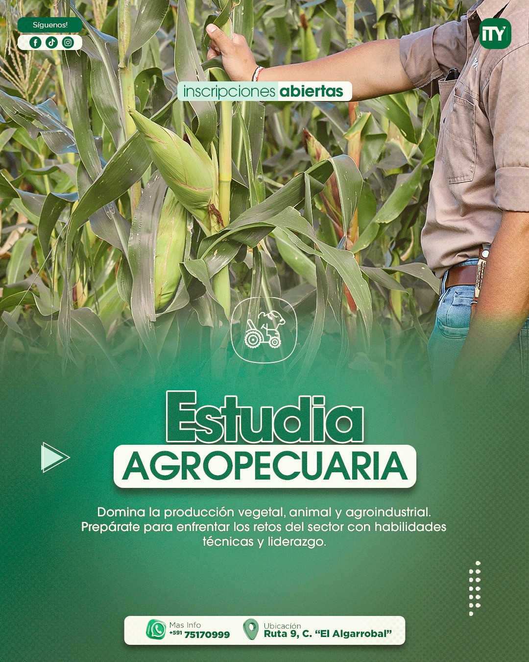 ¡Aprende todo sobre Agricultura y recursos naturales! | Tecnologico Yacuiba